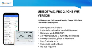UbiBot - Smart IoT Sensors for Advanced Environmental Monitoring.pptx