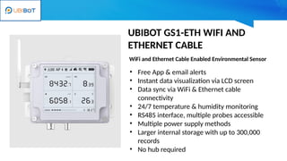 UbiBot - Smart IoT Sensors for Advanced Environmental Monitoring.pptx