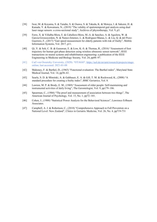 ANALYSING THE CORRELATION OF GERIATRIC ASSESSMENT SCORES AND ACTIVITY ...