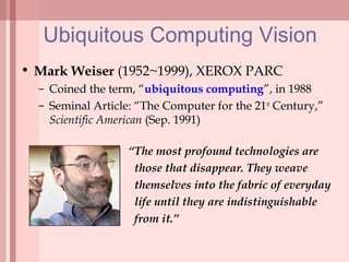 Ubiquitous Computing: Privacy Issues | PPT