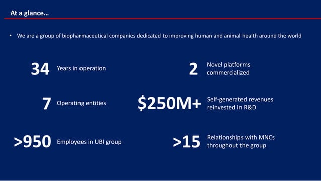 UBI Group Corporate Presentation | PPTX