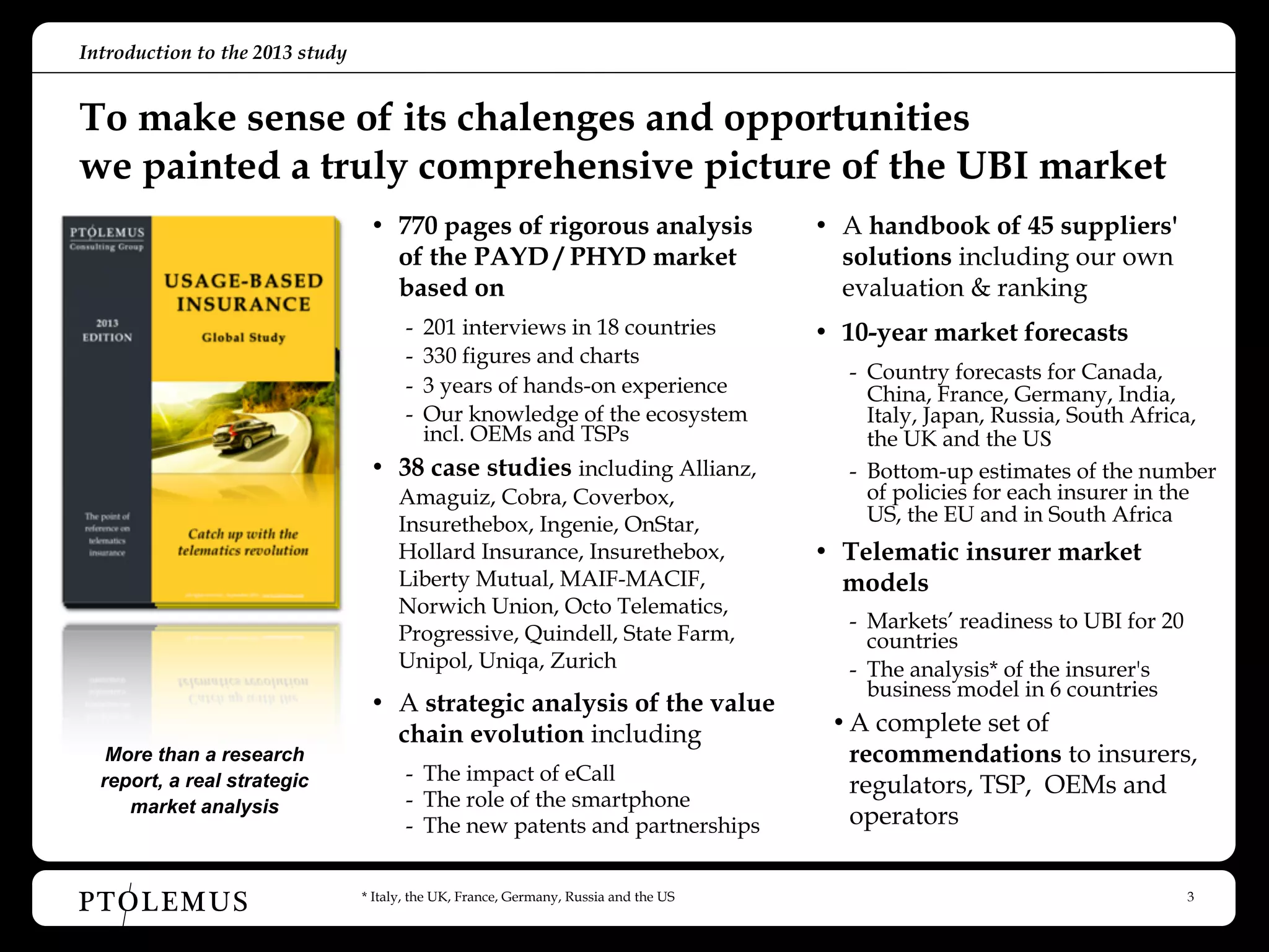 UBI Global Study 2013 brief presentation | PDF | Business | Business ...