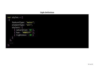 Ubilabs: Google Maps API - Best Practices | PPT