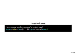 Ubilabs: Google Maps API - Best Practices | PPT
