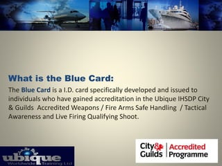 Ubique Weapons Blue Card | PPTX | Arms & Ammunition | Sensitive Topics