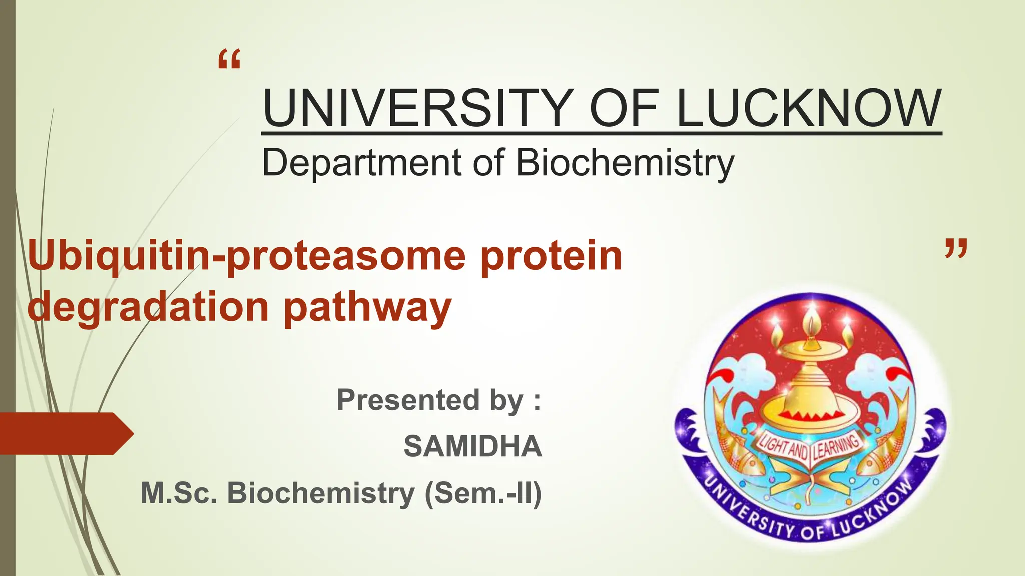 Ubiquitin proteasome protein degradationpathway.pptx