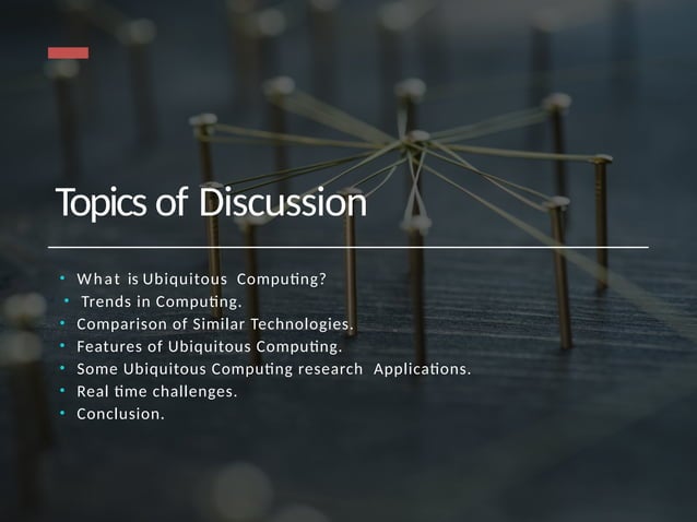 Ubiquitious computing -making computing accessible anywhere and anytime ...