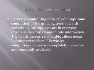 Ubiquitous computing-and-its-privacy | PPTX