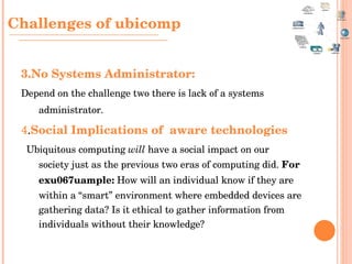 Ubiquitous Computing | PPT