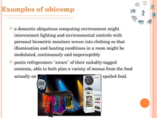 Ubiquitous Computing | PPT