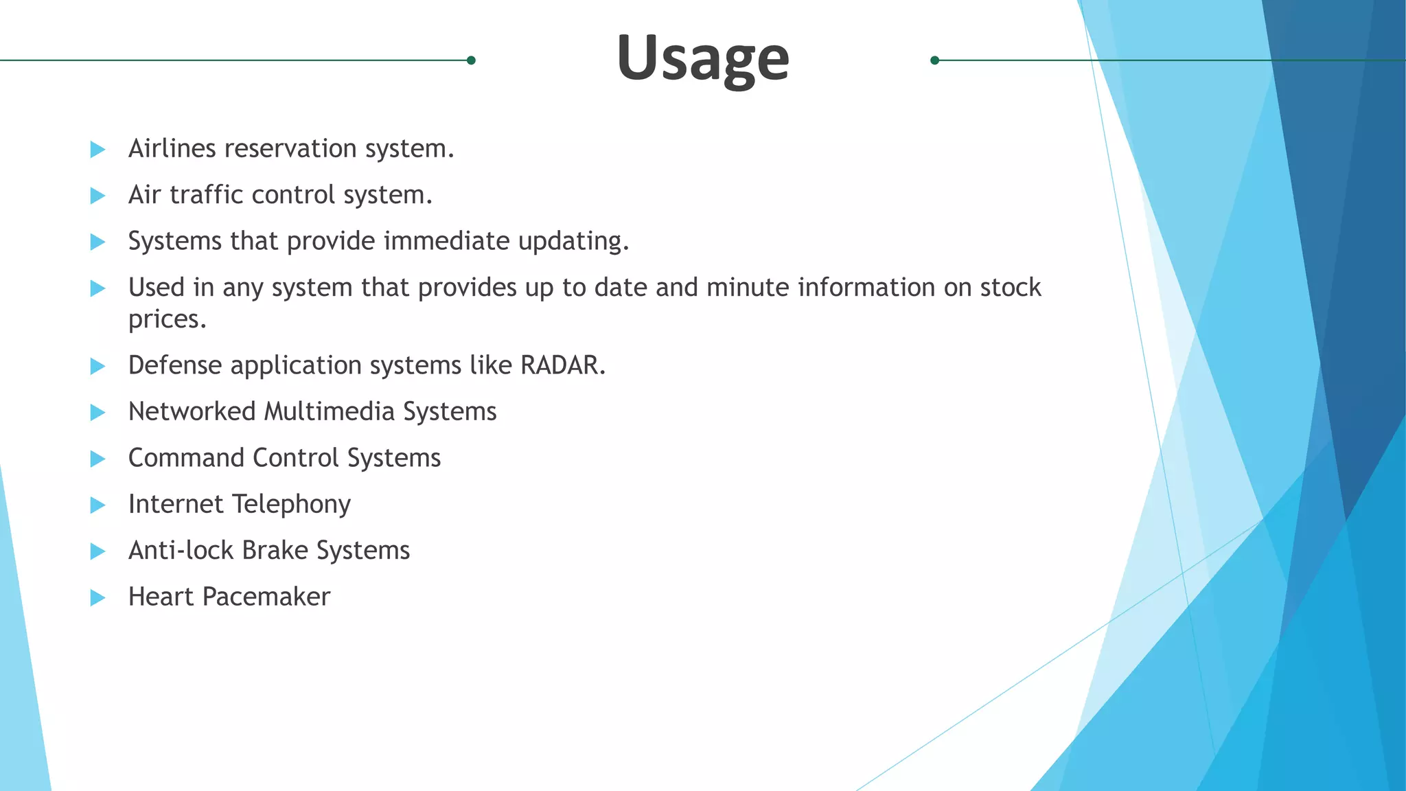 Real Time Operating Systems for Embedded Systems | PPTX
