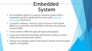Real Time Operating Systems for Embedded Systems | PPT