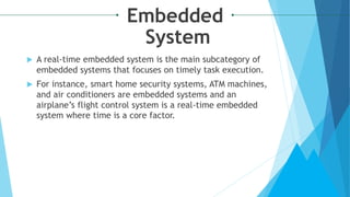 Real Time Operating Systems for Embedded Systems | PPT