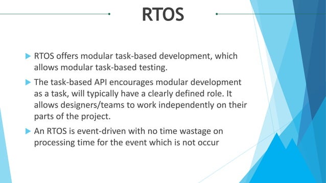 Real Time Operating Systems for Embedded Systems | PPT