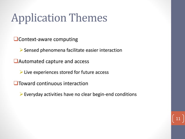 Ubiquitous computing applications | PPTX | Augmented Reality | Technology & Computing