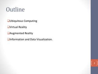 Ubiquitous computing applications | PPTX