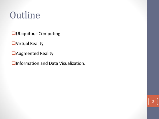 Ubiquitous Computing Applications Pptx Augmented Reality