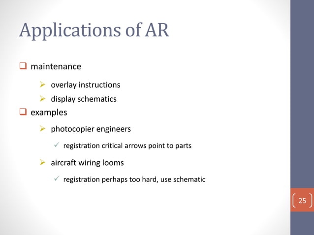 Ubiquitous Computing Applications Pptx Augmented Reality