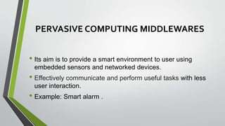 Ubiquitous computing presentation | PPT