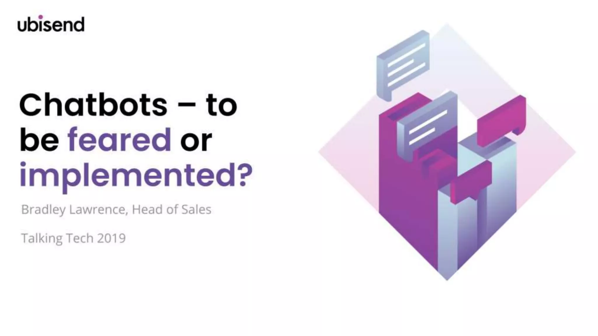 Myth-busting chatbots and artificial intelligence in business | PPTX