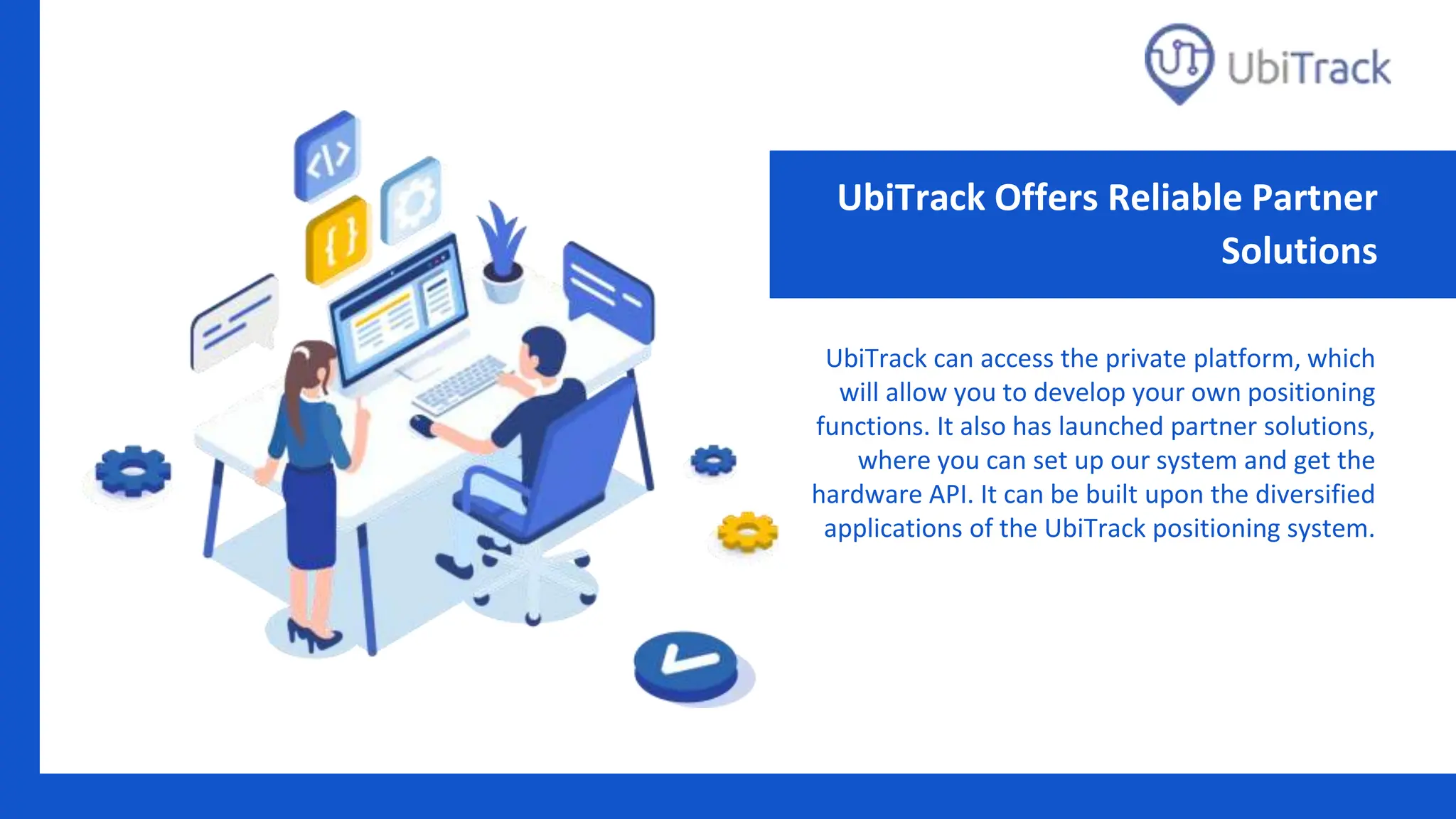UbiTrack Has Launched Partner Solutions | PPT