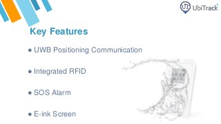 UbiTrack Positioning Badge Contactless Door Access | PPTX