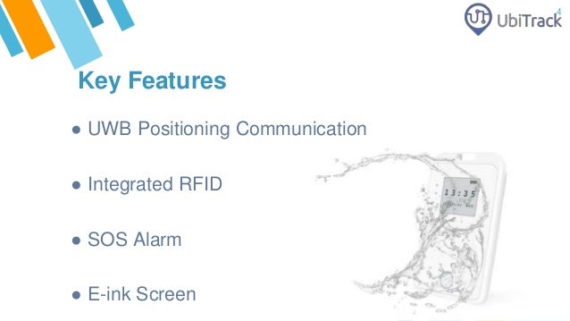 UbiTrack Positioning Badge Contactless Door Access | PPTX