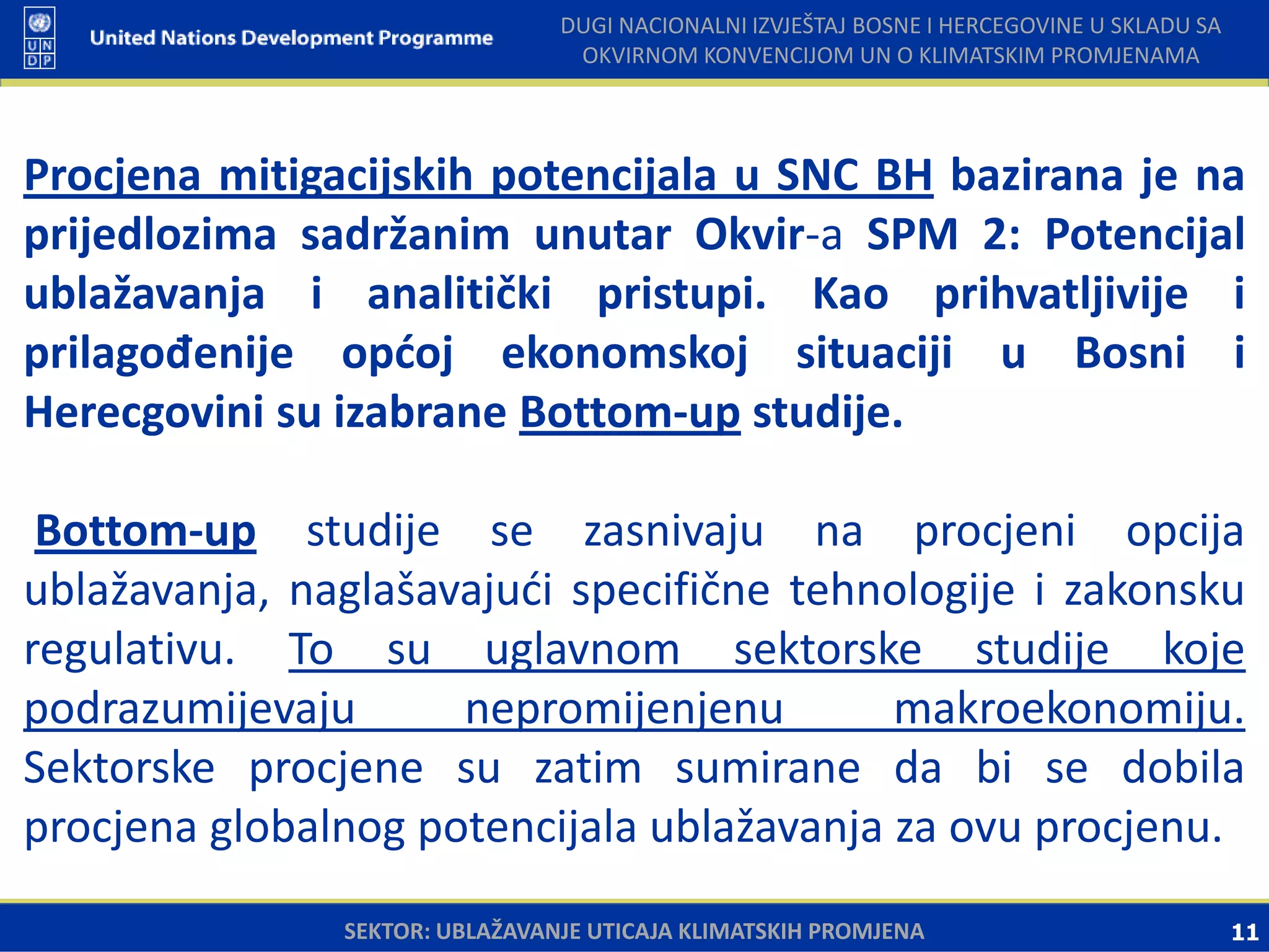 Ublažavanje uticaja klimatskih promjena | PPTX