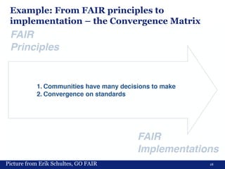 Narrowing the gap between international FAIR Best Practices for Open ...