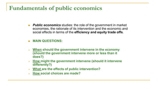 UBLIC ECONOMICS 1Introduction.ppt