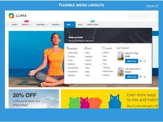 UB Mega Menu for Magento 2 | PPTX