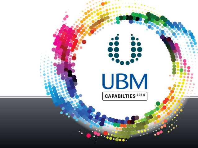 UBM Medica Capabilities - 2014 | PPT