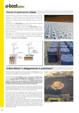 Solaio bidirezionale a piastra alleggerito con U Boot Beton di Daliform Group | PDF