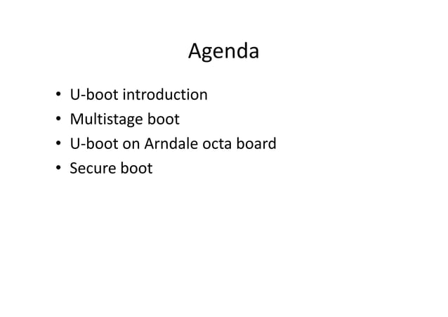 Uboot startup sequence | PPT