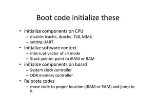 Uboot startup sequence | PDF