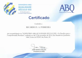 Conferences and Seminars on Quality Management | PDF