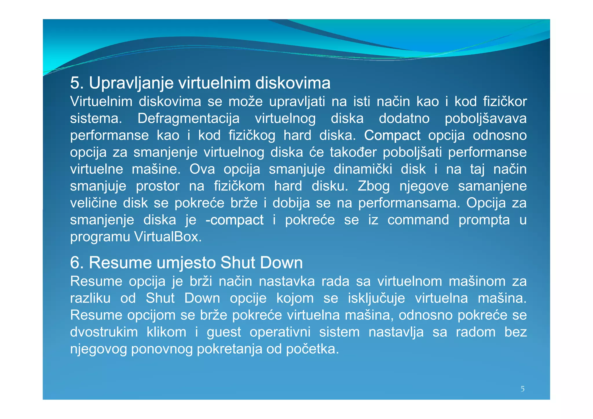 Ubrzanje virtuelne masine | PDF