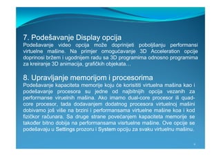 Ubrzanje virtuelne masine | PDF