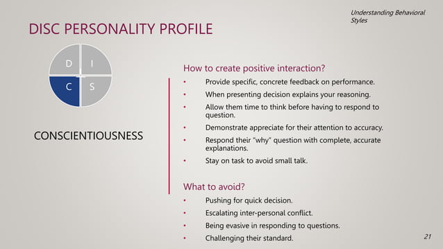 UBS - Understanding Behavioral Styles 2.pptx