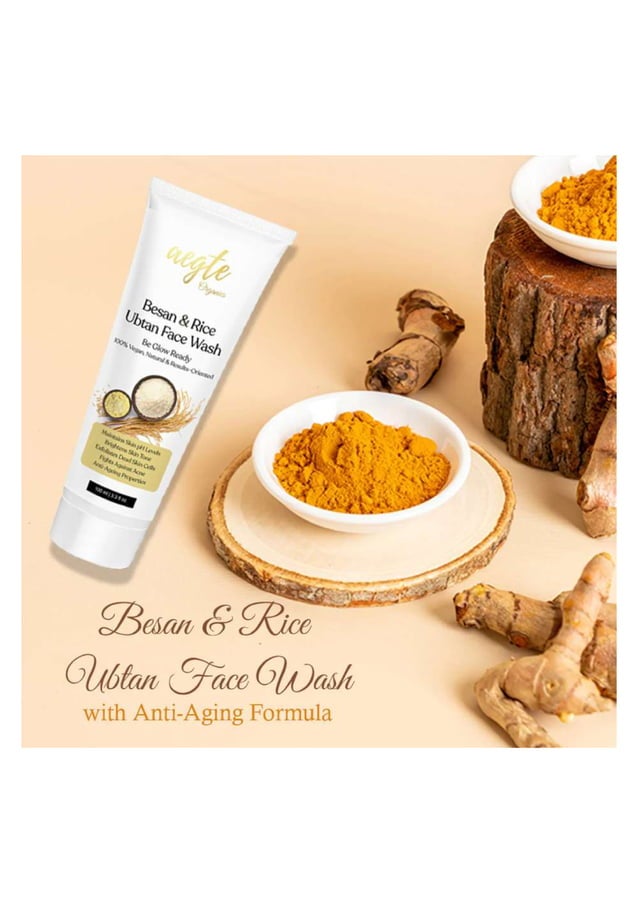 Aegte Organic Besan & Rice Ubtan Face Wash | PDF | Free Download