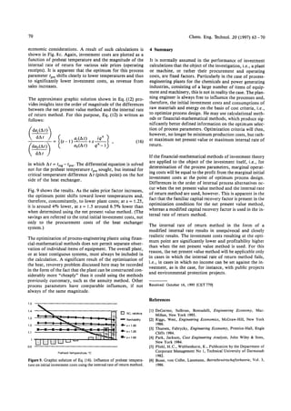 Economic process optimization strategies | PDF