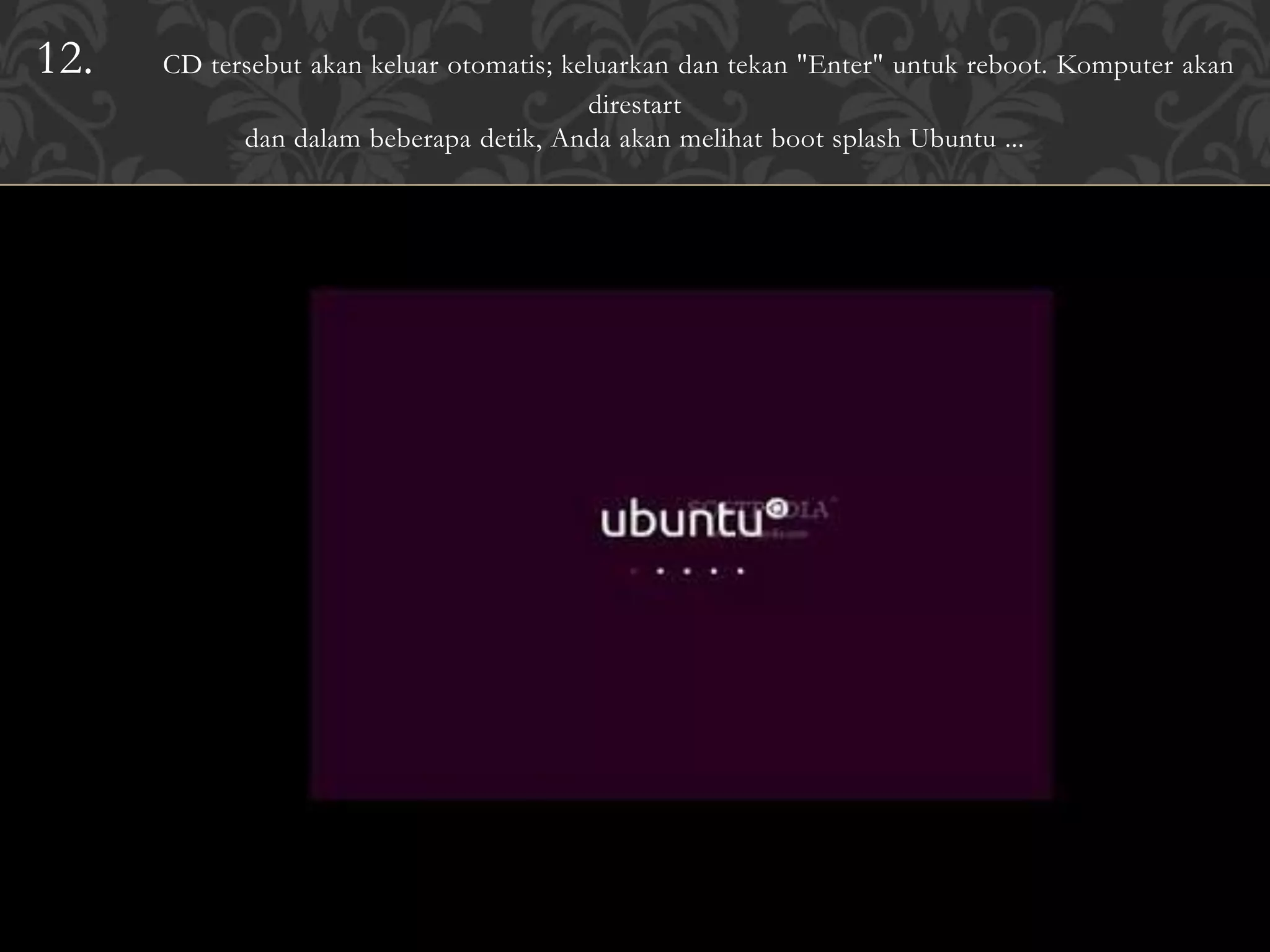 INSTALASI UBUNTU | PPTX