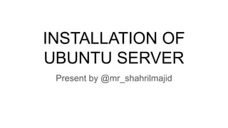 Ubuntu installation guide | PDF