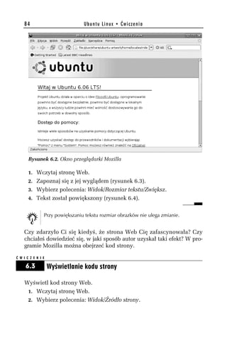 Ubuntu Linux. Ćwiczenia | PDF