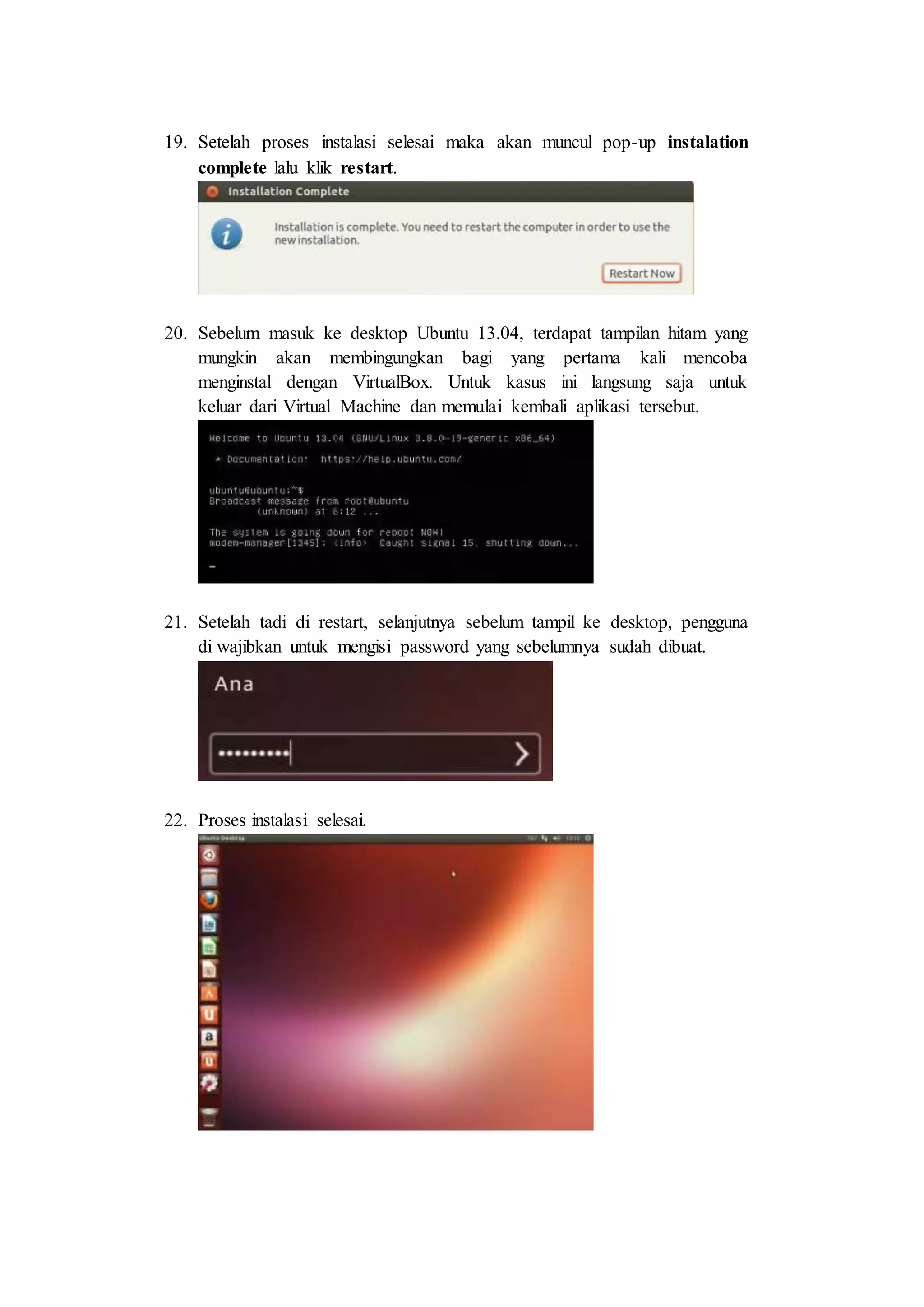 Instalasi Ubuntu 13.04