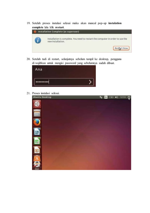 Instalasi Ubuntu 14.10 (Utopic Unicorn) | PDF