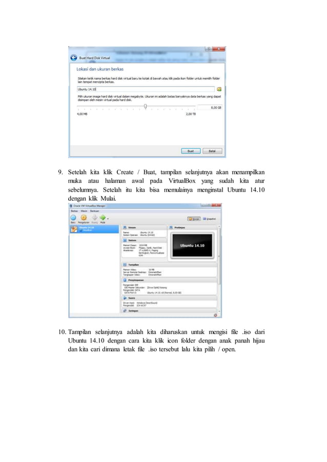 Instalasi Ubuntu 14.10 (Utopic Unicorn) | PDF