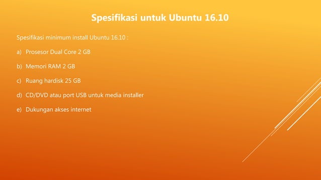 Ubuntu 16 | PPT