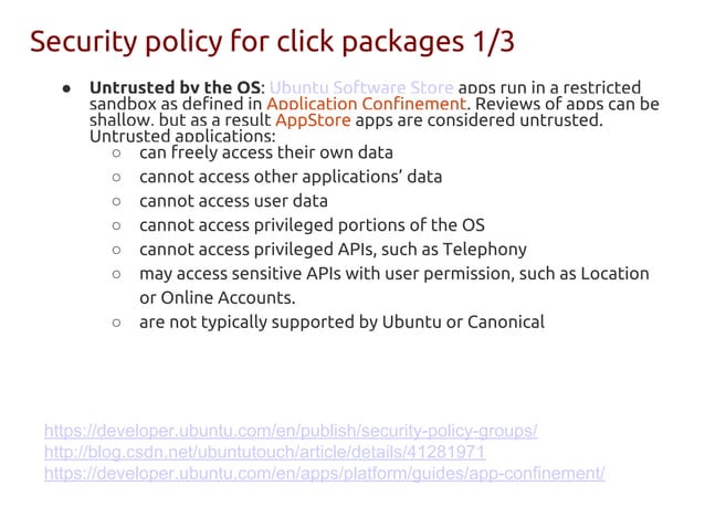Ubuntu app development | PPT