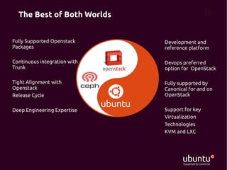 Ceph Day Santa Clara: Deploying Ceph and OpenStack with Juju | PPT